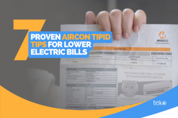 7 Proven Aircon Tipid Tips for Lower Electric Bills - Tips by Teko.ph