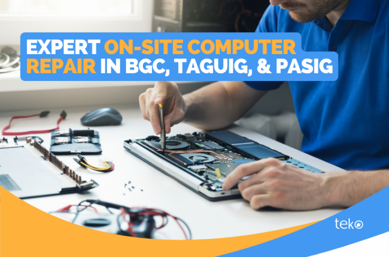 Expert On-Site Computer Repair in BGC, Taguig, & Pasig