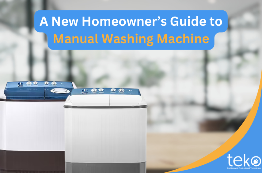 A New Homeowner’s Guide to Manual Washing Machine - Tips by Teko.ph