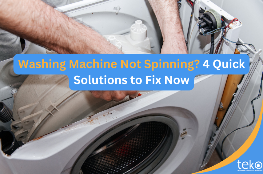 Washing Machine Not Spinning? 4 Quick Solutions to Fix Now - Tips by Teko.ph
