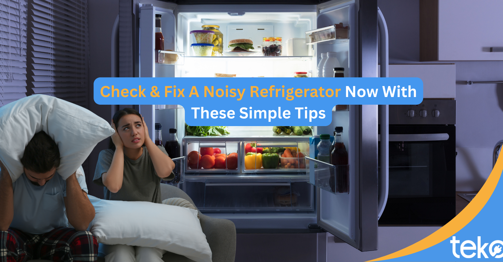 Check & Fix A Noisy Refrigerator Now With These Simple Tips - Tips by ...