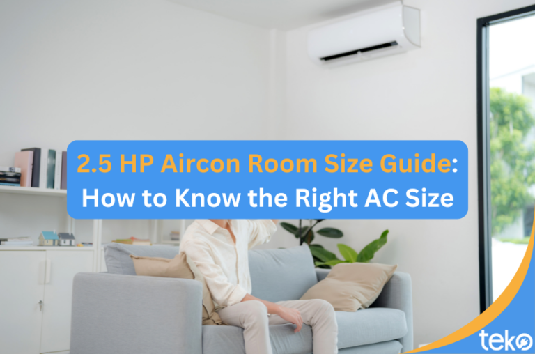 2.5 HP Aircon Room Size Guide: How to Know the Right AC Size - Tips by ...