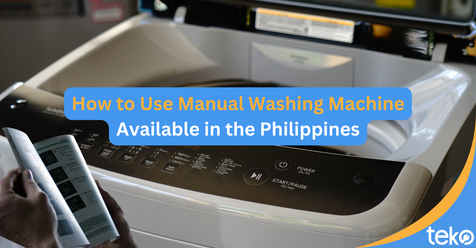How to Use Manual Washing Machine Available in the Philippines - Tips by Teko.ph